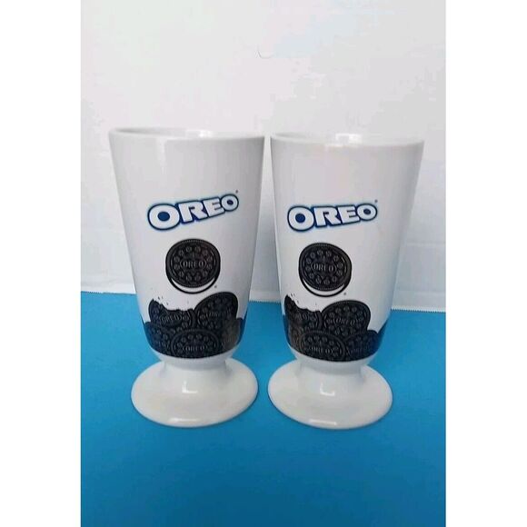 Dining | Oreo Cookies Ceramic Tall Footed Milk Drinking Cupmilkshake ...